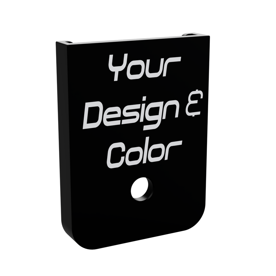 Custom Laser & CNC Engraved Back Plates – GlockSlideBackPlate.com