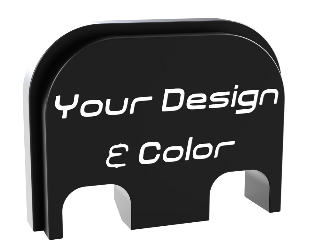 Custom Laser & CNC Engraved Back Plates – GlockSlideBackPlate.com