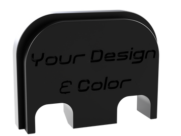 Custom Laser & CNC Engraved Back Plates – GlockSlideBackPlate.com